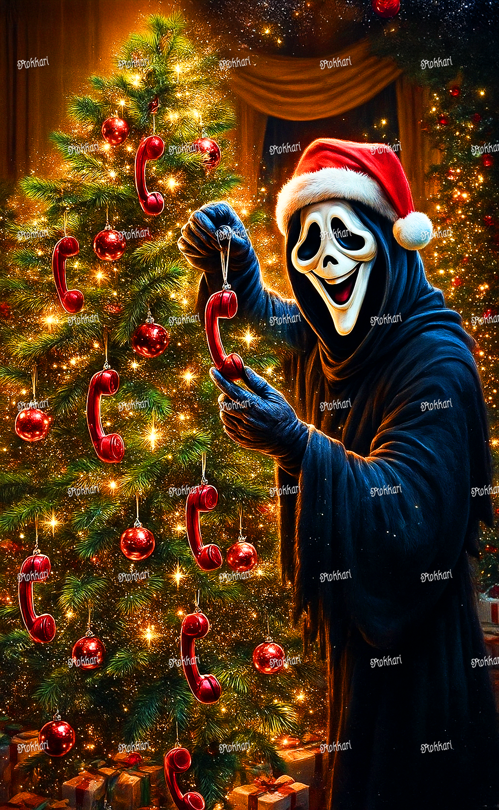 Pre-order Ghostface's Tree – Rokkari Diamond Painting Dark Art Accesories